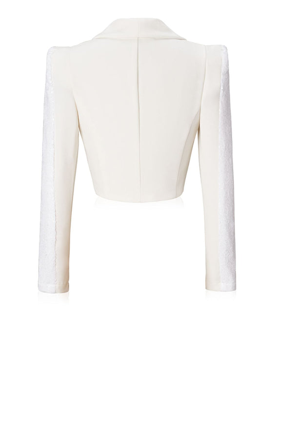 Designer Blazer With Sequins | Sequins Jacket Women's | Kyle X Shahida ...
