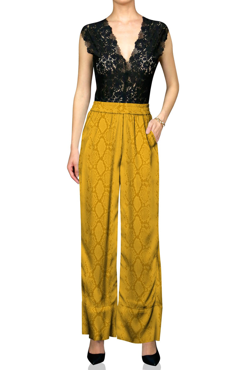 Designer Pants Made With Cupro Vegan Silk – Kyle x Shahida