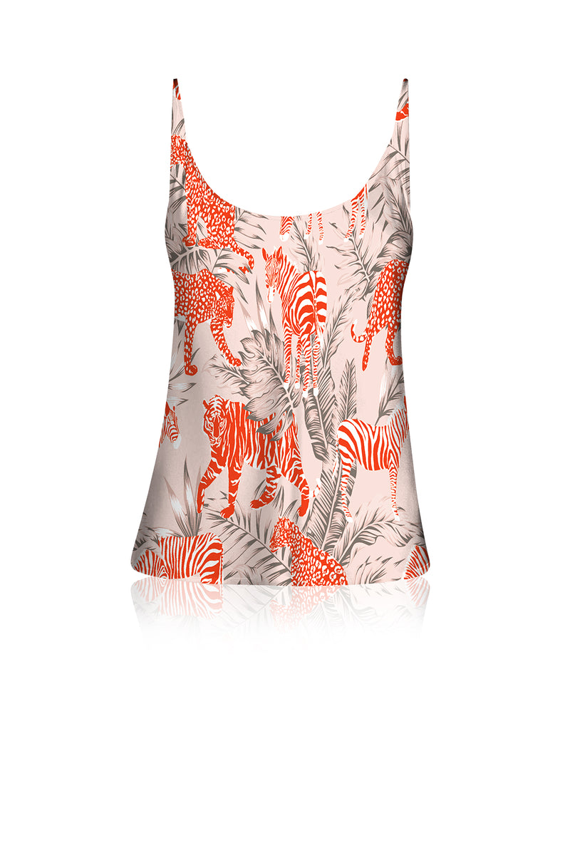 Orange Cami Top in Zebra Print – Kyle x Shahida