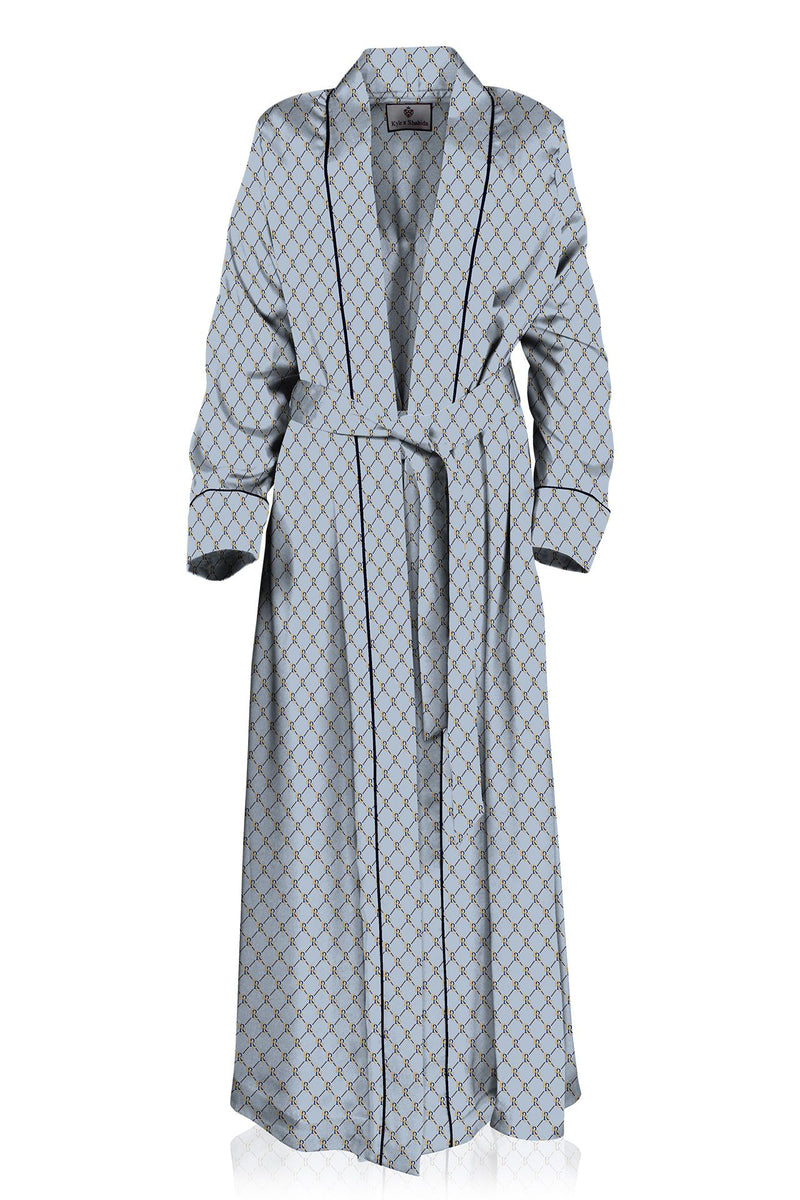 Full Length Robe Dress Made with Sustainable Vegan Silk – Kyle x Shahida