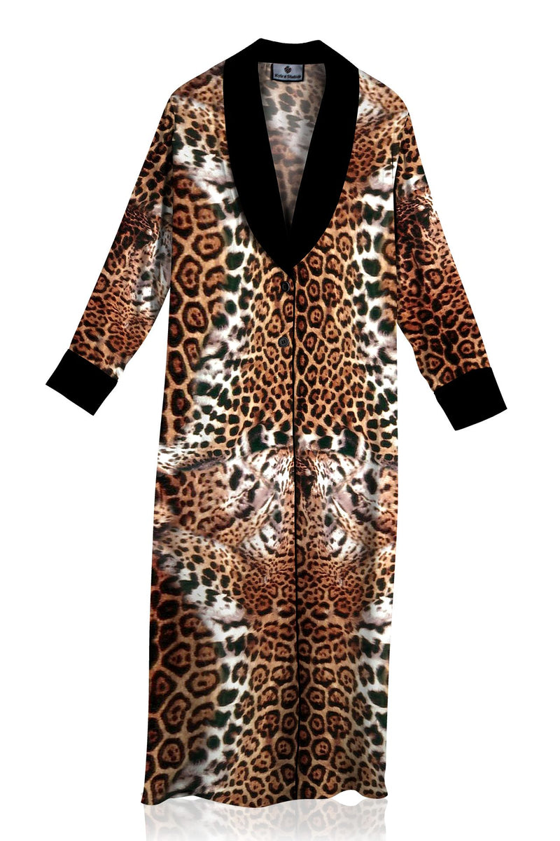 Designer Silk Kimono Robe | Womens Robes Long | Kyle X Shahida – Kyle x ...